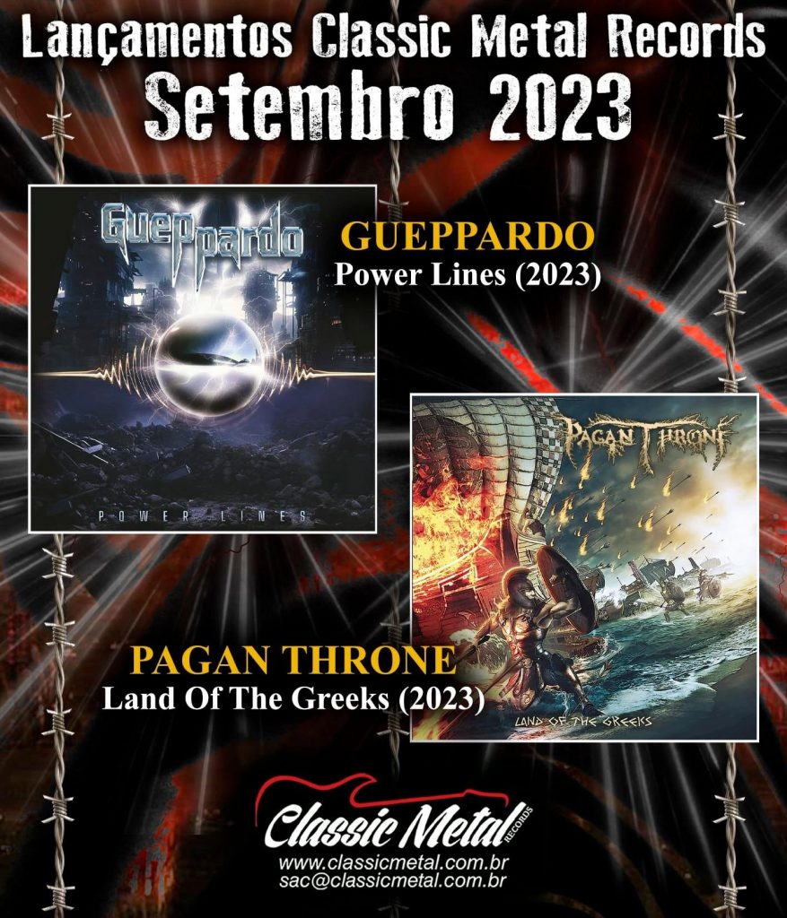 Classic Metal Records lança novos álbuns do Gueppardo e Pagan Throne ...
